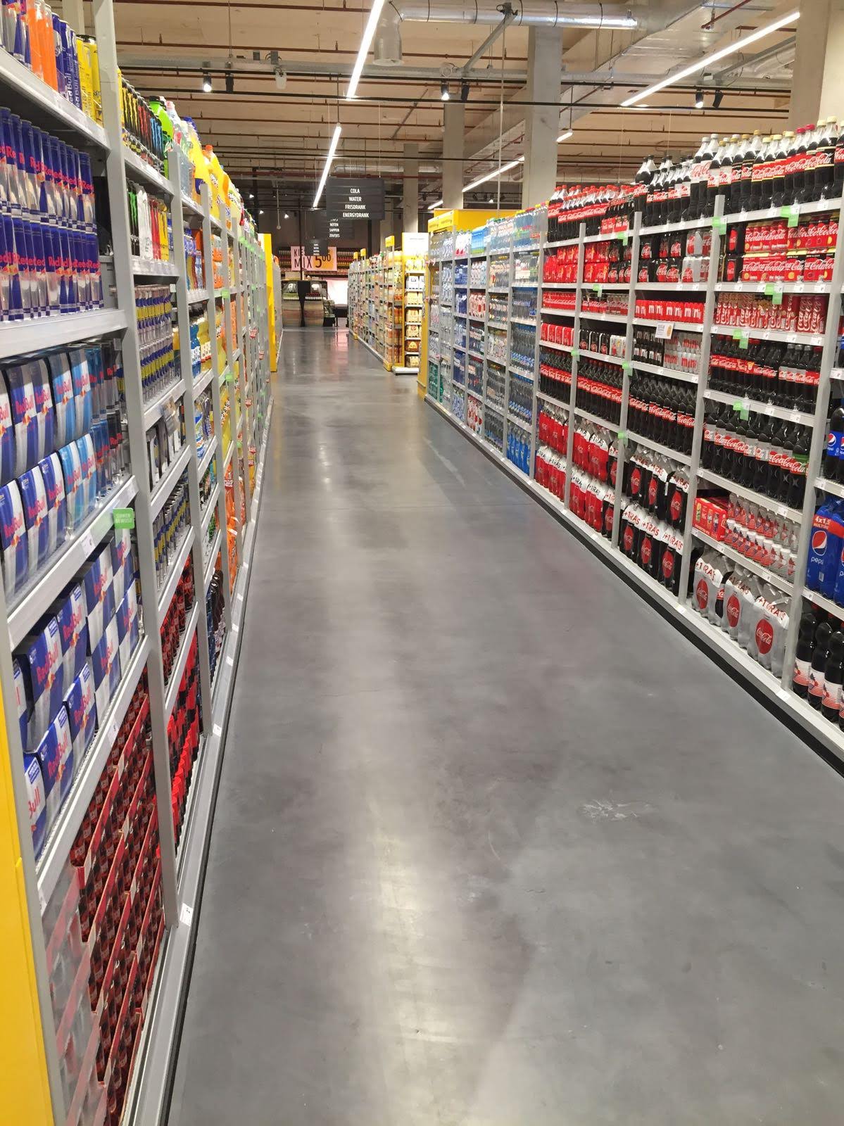 Betonwax voor betonvloer Jumbo Leidsche Rijn - BBS Reinigen